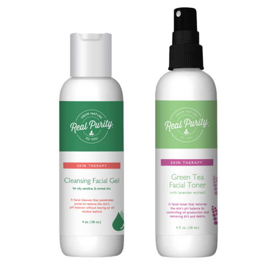Cleanser & Toner Bundle: For Normal To Oily Skin | Real Purity